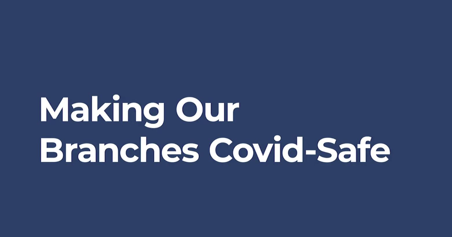 How We're Helping To Make Our Branches Covid-Safe - Ison Harrison ...